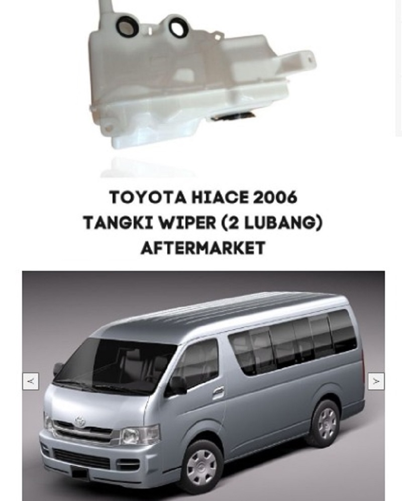 Tangki Wiper Toyota Hiace 2006 (2 lubang) - Toko Spareparts Truk ...