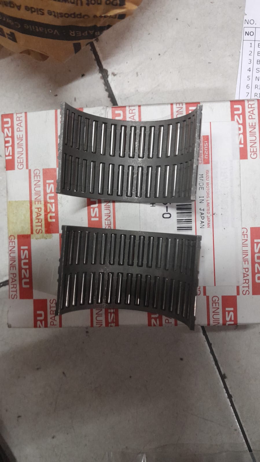 Bearing Bambu 6th Transmisi Isuzu Giga - Toko Spareparts Truk Copotan ...