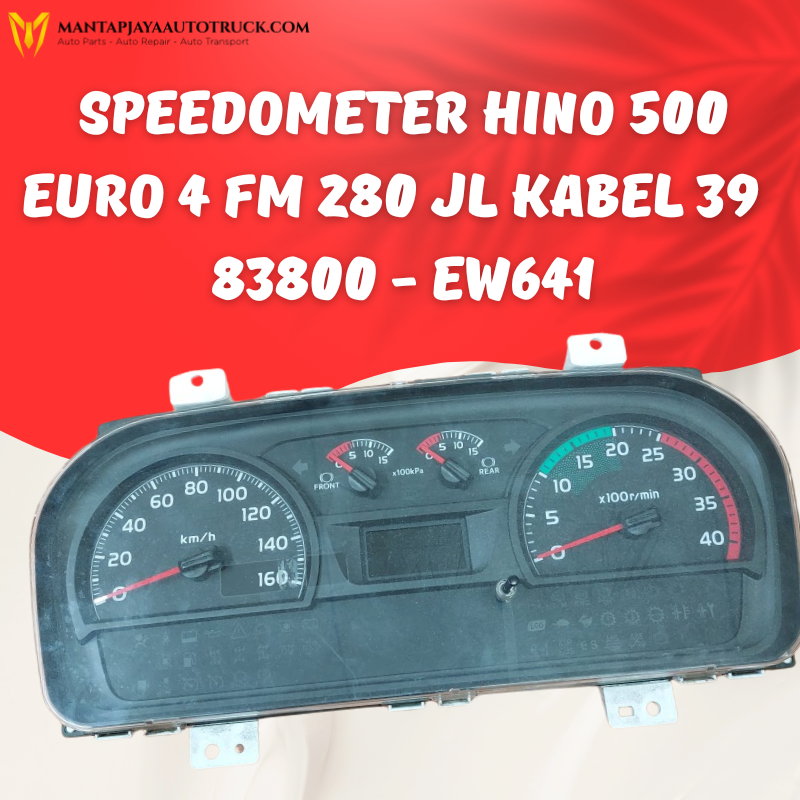 Speedometer Hino 500 Euro 4 FM 280 JL kabel 39 83800 - EW641 - Toko ...