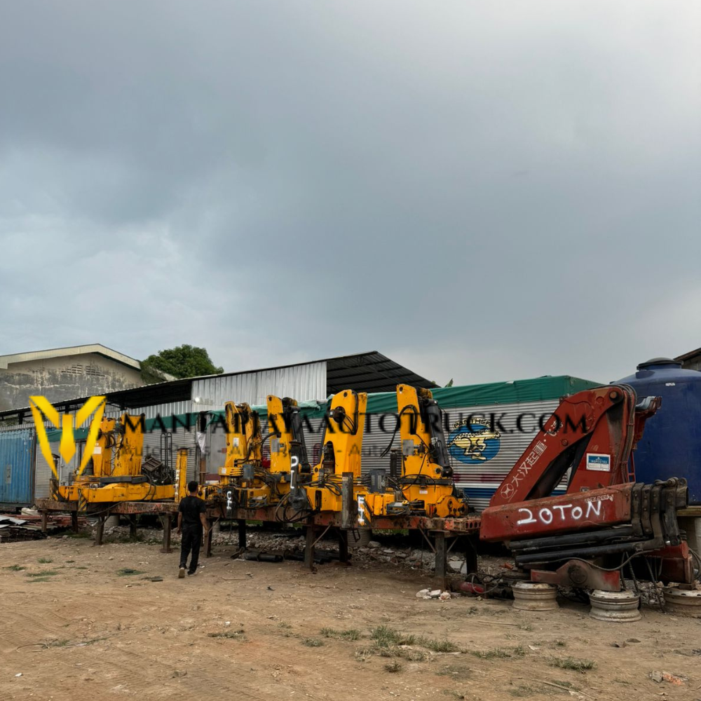 Crane Hiab Bekas 20 Ton - Toko Spareparts Truk Copotan Jakarta